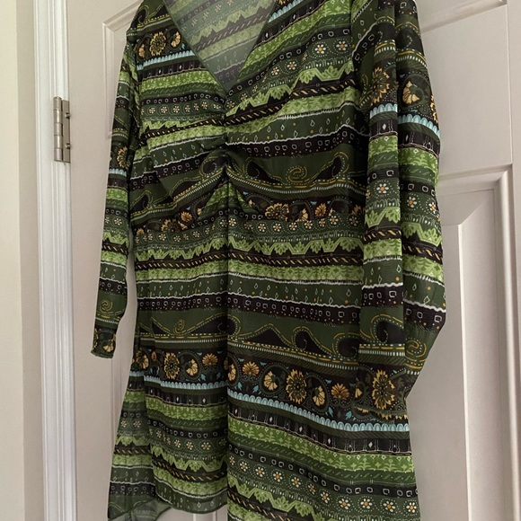 Vintage | Tops | Vintage Y2k Cato Fairy Mesh Sheer Top Floral Daisy ...